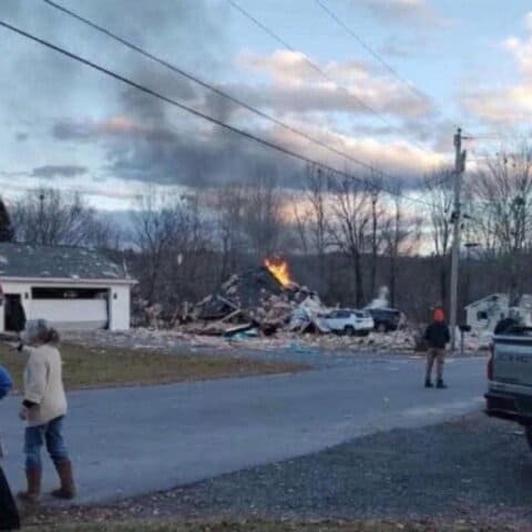 Aftermath Video Shows Oakland, Maine House Explosion; Reports of ...